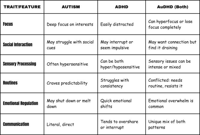 AuDHD: Understanding the Intersection of Autism and ADHD